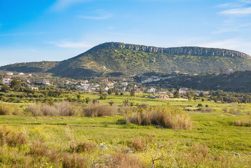 Cyprus landscape stock image. Image of beautiful, remote - 85392361