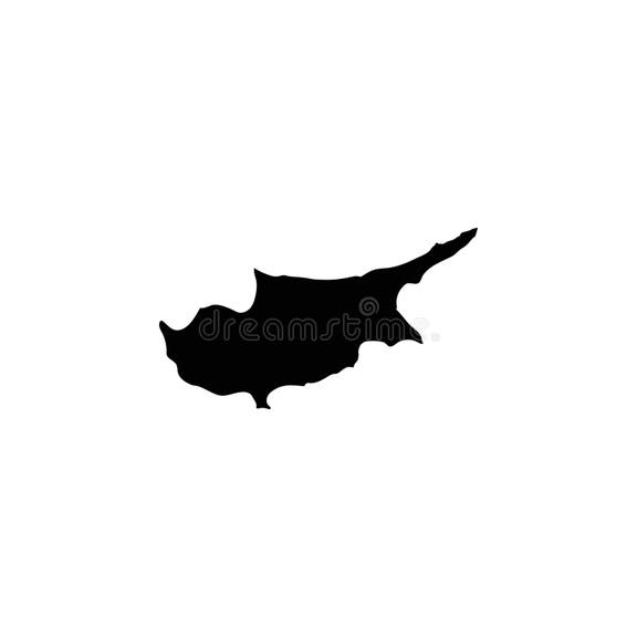 Cyprus Map Icon Web Design in Vector Stock Vector - Illustration of ...