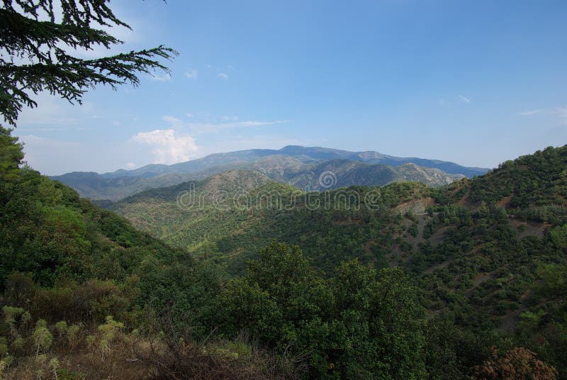 Cyprus Mountains stock photo. Image of place, mountains - 78120338