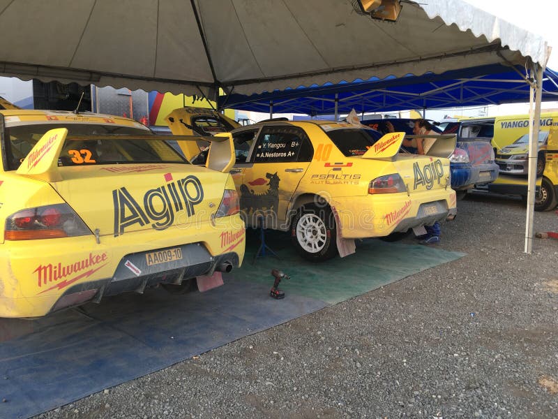 Rally Competition in Cyprus Editorial Image - Image of city, sport ...