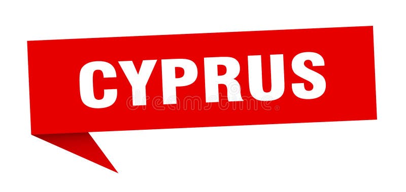 Cyprus Sticker. Cyprus Signpost Pointer Sign Stock Vector ...