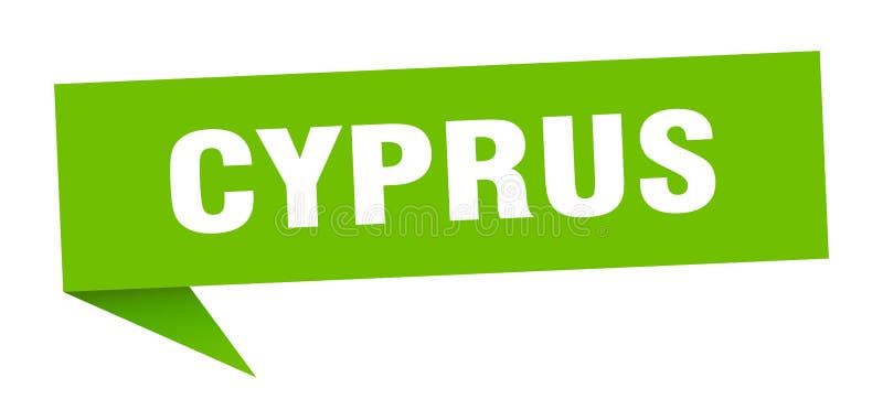 Cyprus Sticker. Cyprus Signpost Pointer Sign Stock Vector ...