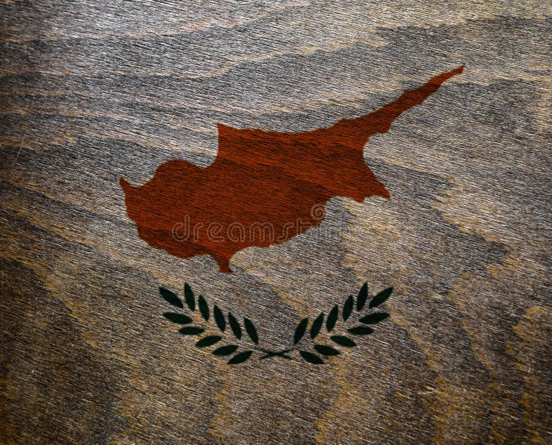 Cyprus Wood Textured Flag - Stock Image - Image of export, dark: 82760415