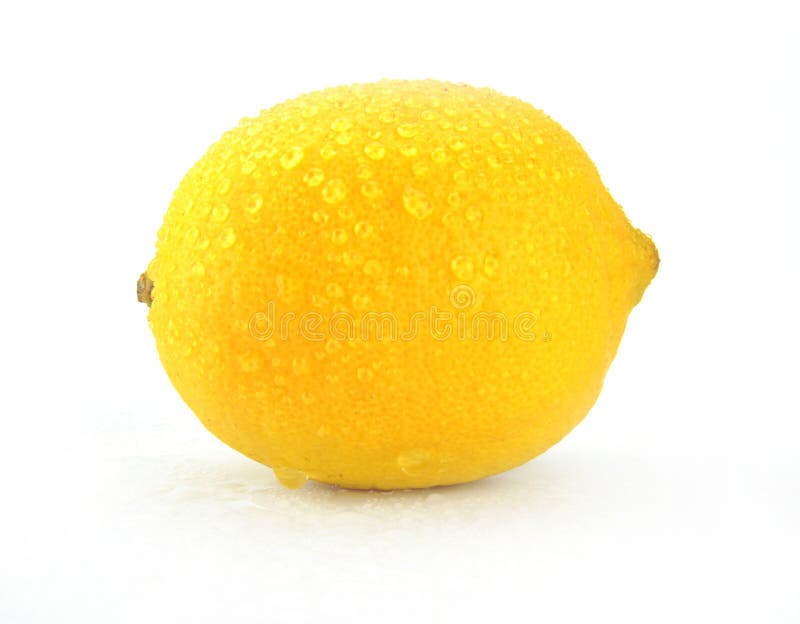 Cytryna obraz stock. Obraz złożonej z biały, dojrzały - 15746807