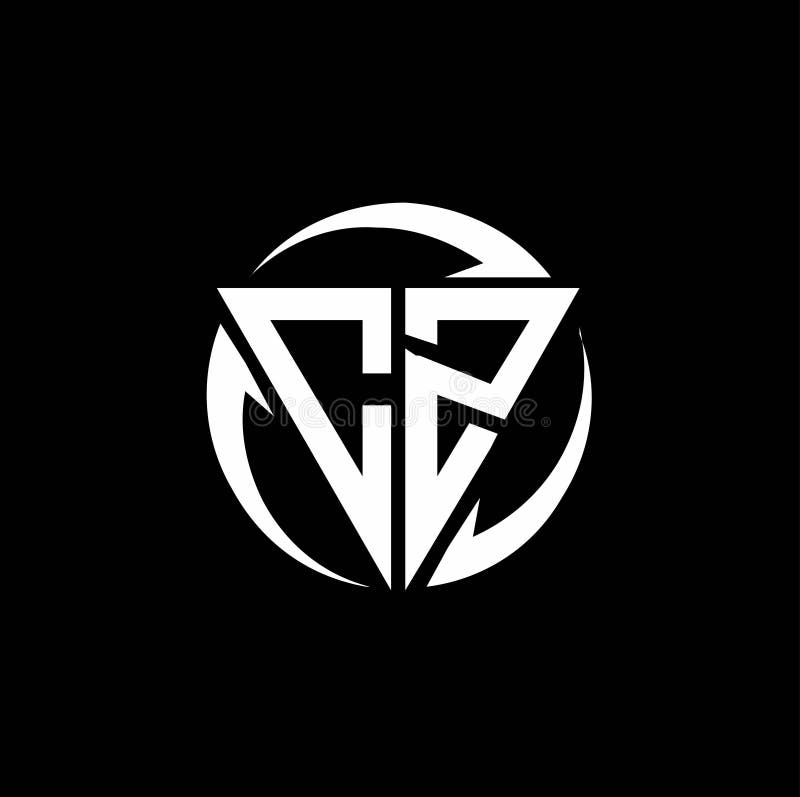 CZ Logo Monogram Design Template Stock Vector - Illustration of element ...