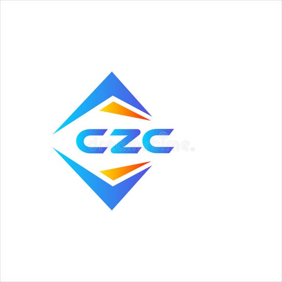 CZC Abstract Technology Logo Design on White Background. CZC Creative ...