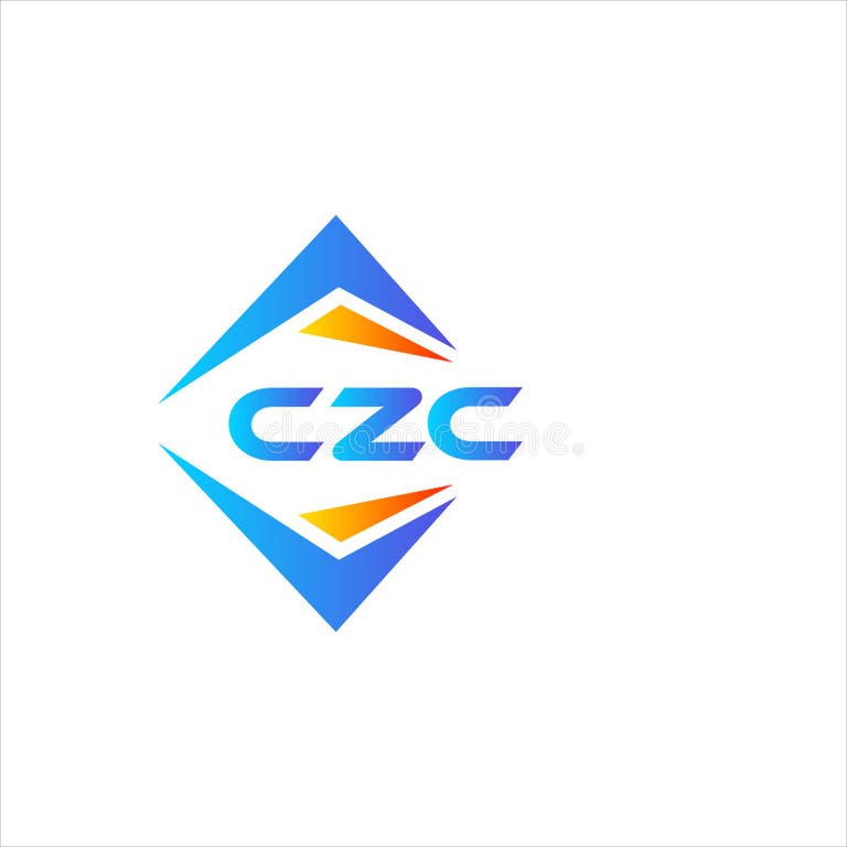 CZC Abstract Technology Logo Design on White Background. CZC Creative ...