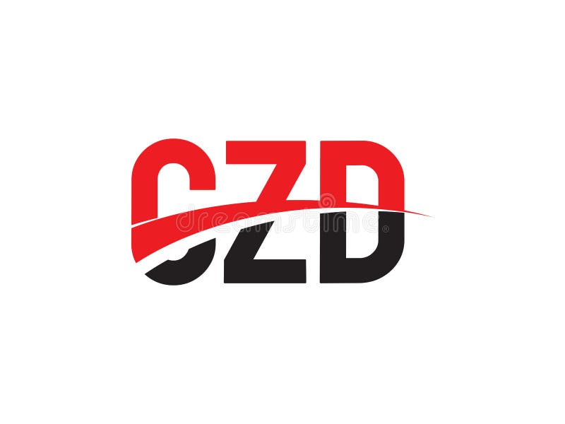 CZD Letter Initial Logo Design Vector Illustration Stock Vector ...