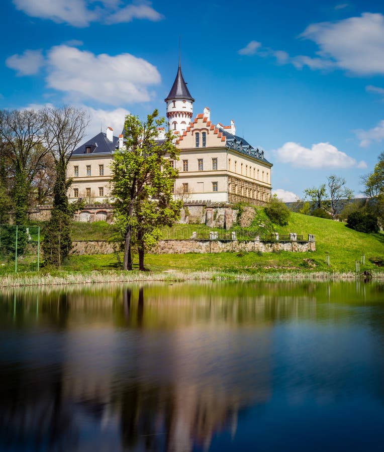 Czech castle Radun stock photo. Image of architecture - 71108736
