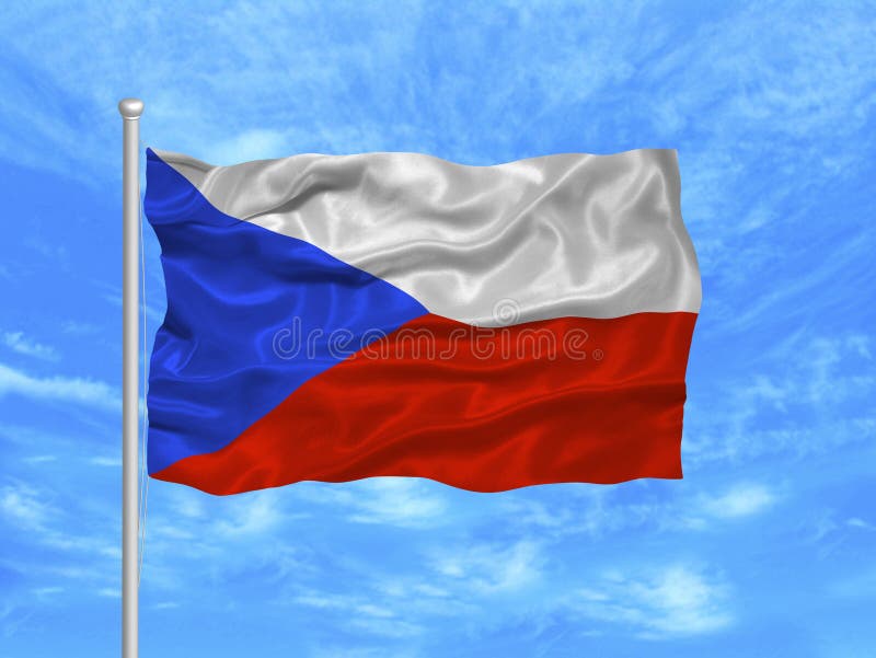 Czech Flag 1 Picture. Image: 5000856