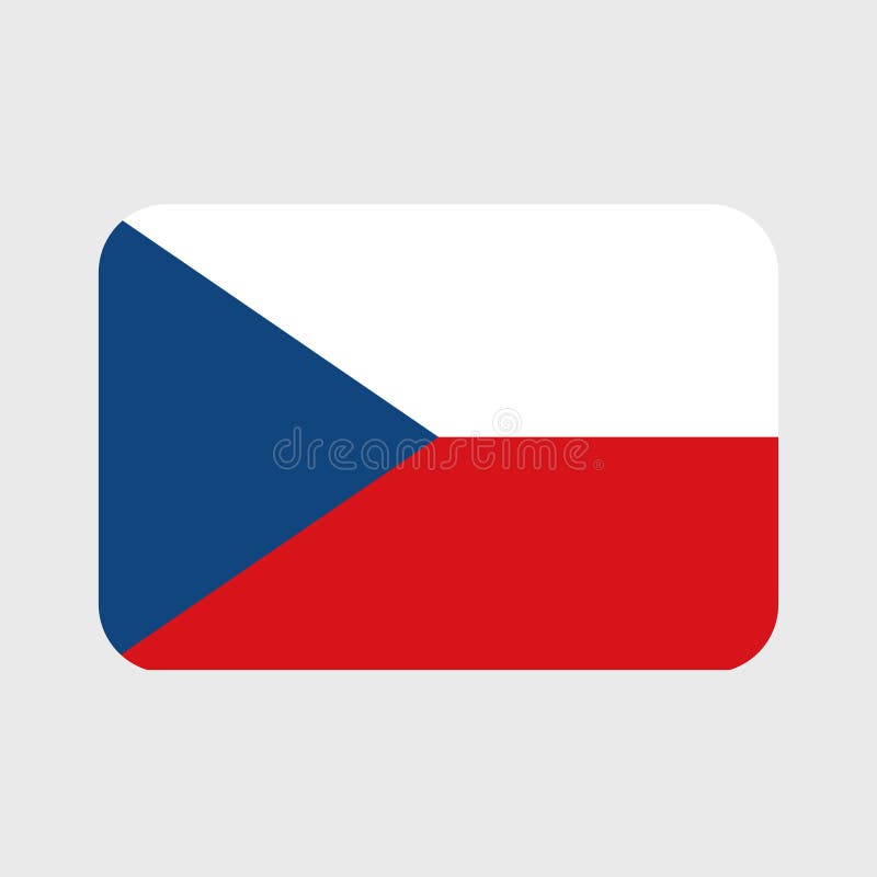 Czech Flag Vector Icons Set of Illustrations Stock Vector ...