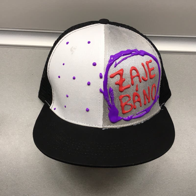 Czech hand made cap editorial stock image. Image of snapback - 96574864