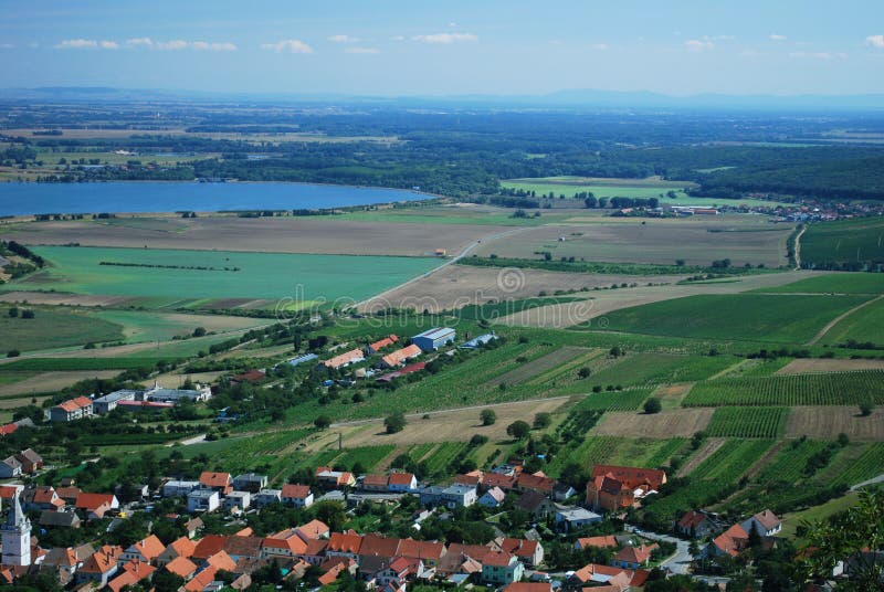 Czech landscape stock image. Image of republic, trees - 10778287