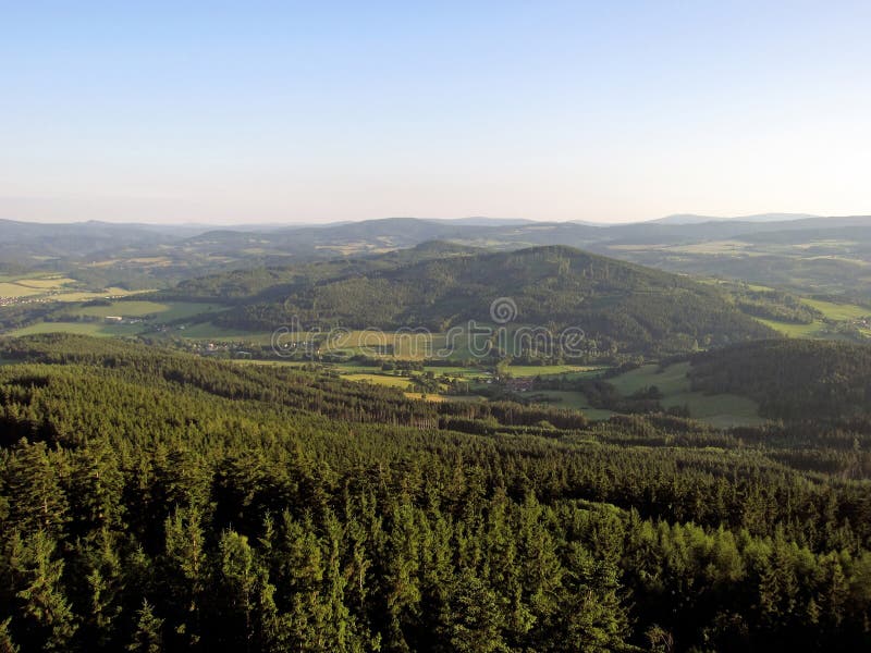 Czech landscape stock image. Image of fields, czech, europe - 7842103
