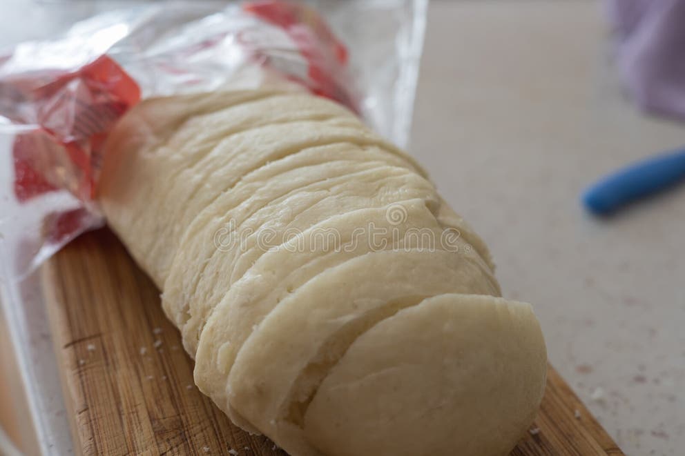 Czech Leavened Dumpling As a Side Dish Stock Photo - Image of dinner ...