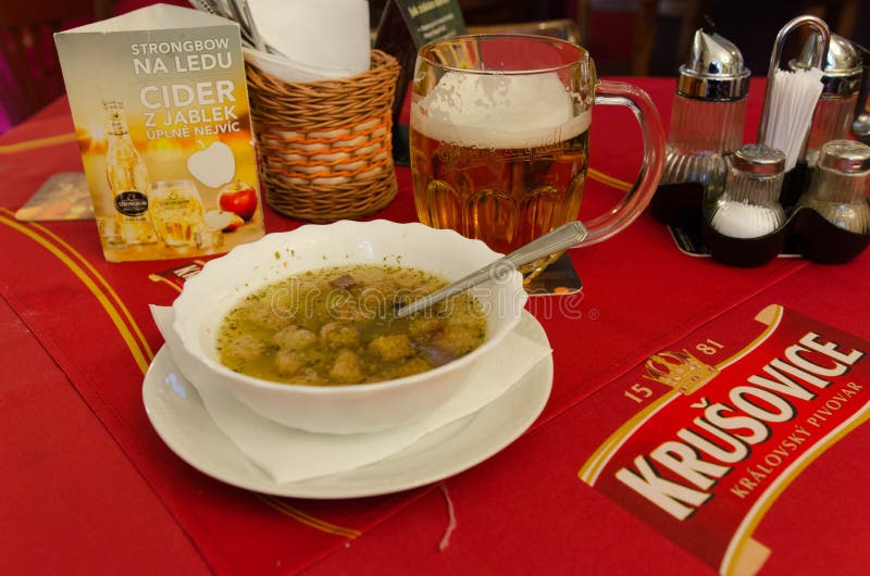 Czech menu stock photo. Image of appetite, flavour, bacon - 8175254