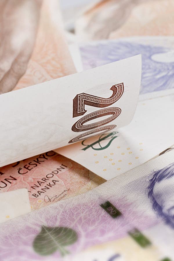 Czech money, czech crowns stock photo. Image of finance - 31498120