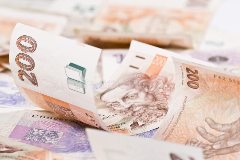 Czech money stock image. Image of crown, bank, profit - 44563479