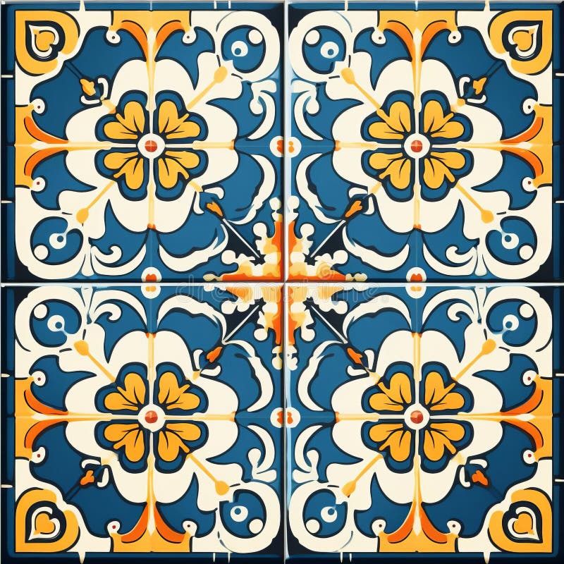 Creating a Traditional Czech Pilsner Tile Pattern Design Stock ...
