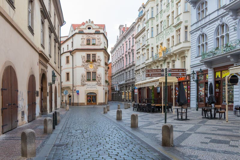 Czech Street in Downtown Prague Stock Photo - Image of iconic, outdoor ... Czech Street in Downtown Prague Stock Photo - Image of iconic, outdoor ...
