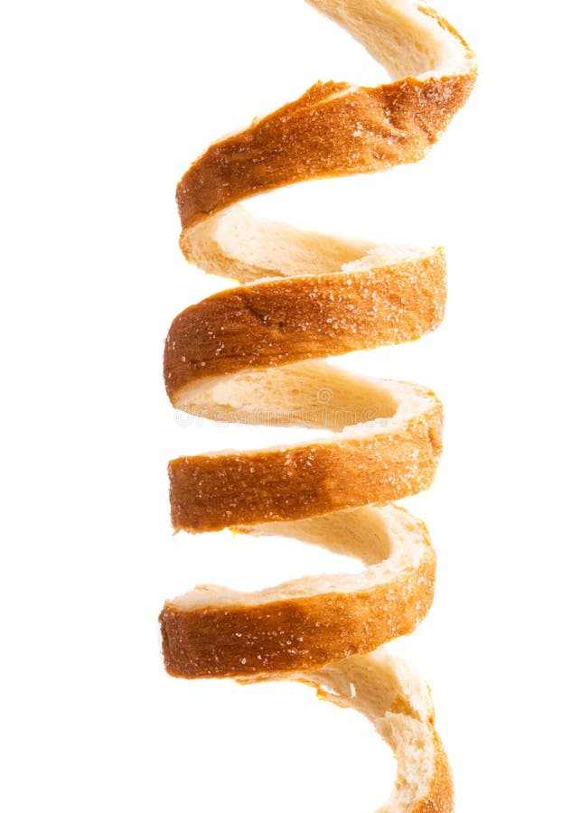 Czech trdelnik isolated stock image. Image of czech - 205009411