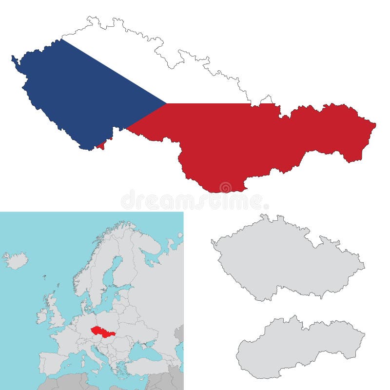 2+ Czechoslovakia flag Free Stock Photos - StockFreeImages