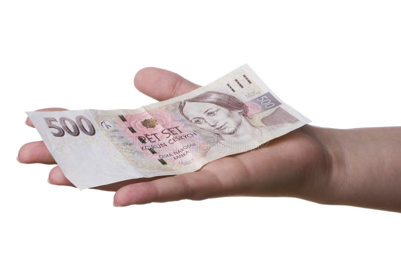 500 CZK imagen de archivo. Imagen de checo, comercial - 40814521