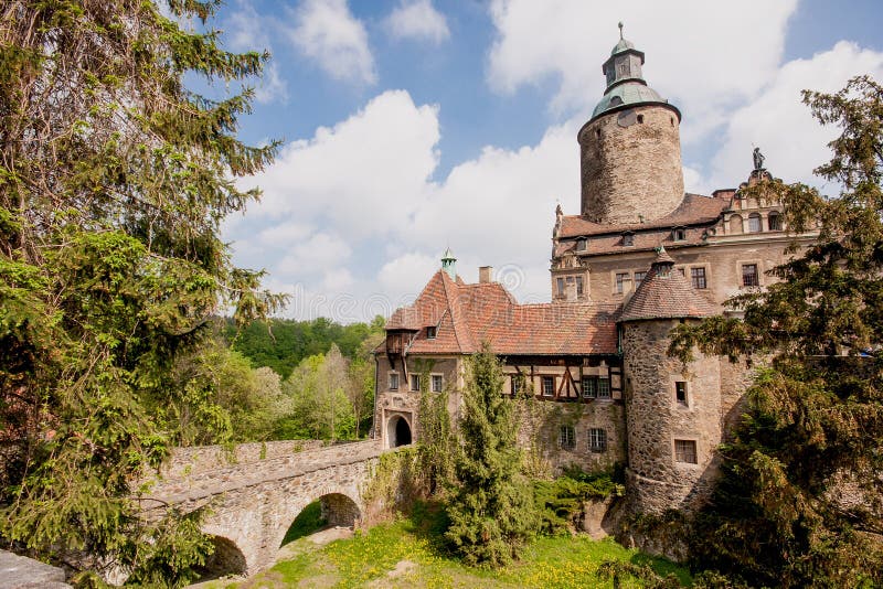 Czoch Castle, Lesna, Poland Stock Photo - Image of polish, town: 65659736