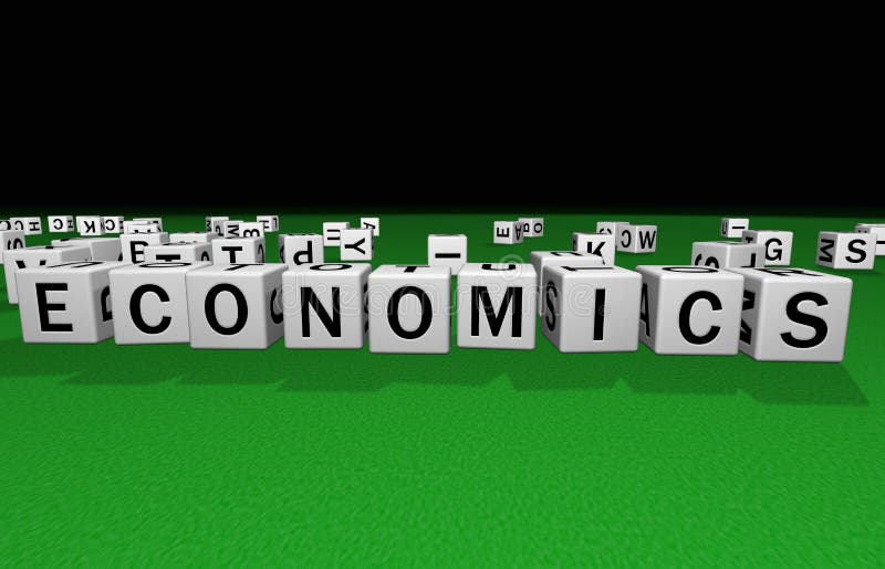 Découpez Les Sciences économiques Illustration Stock - Illustration du ...