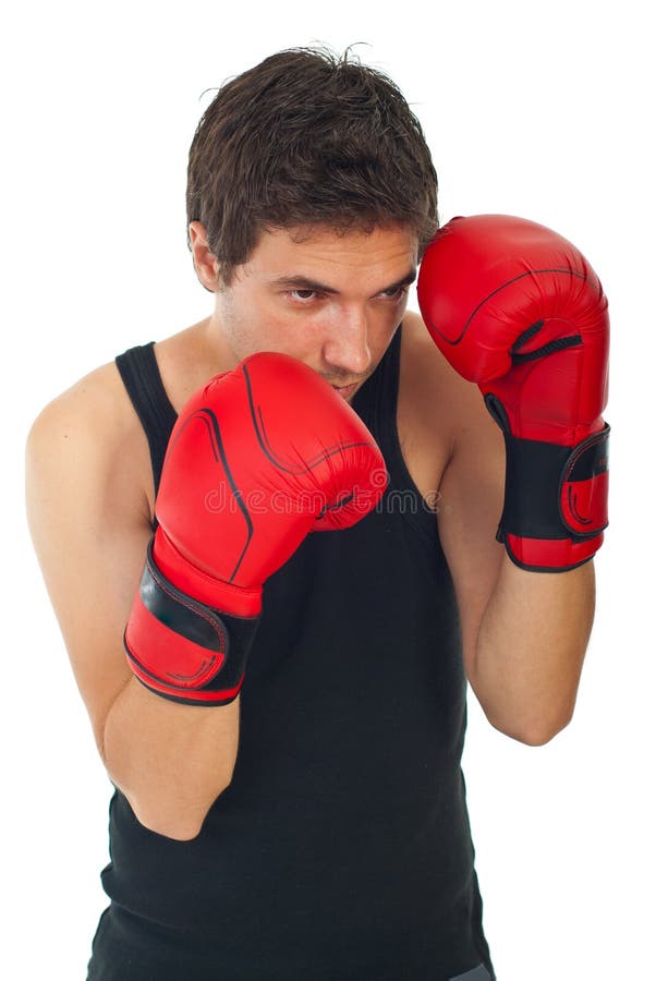 Formation D'homme De Boxeur Photo stock - Image du fond, sain: 22094696