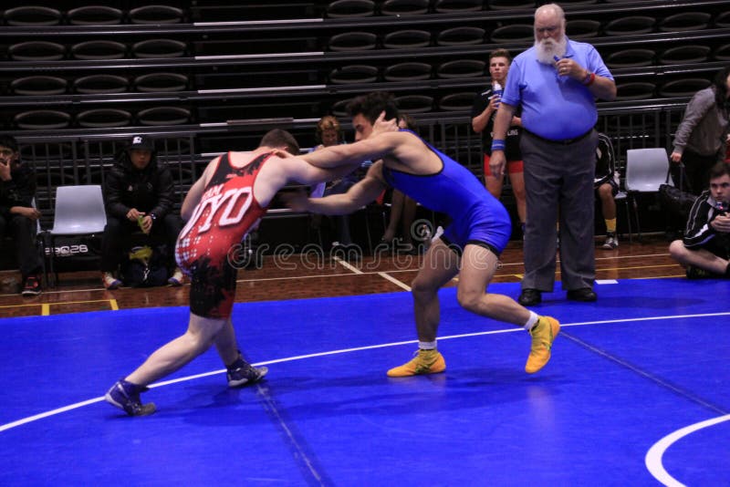 Défi De Lutte De Style Libre Image éditorial - Image du états, enjeu ...