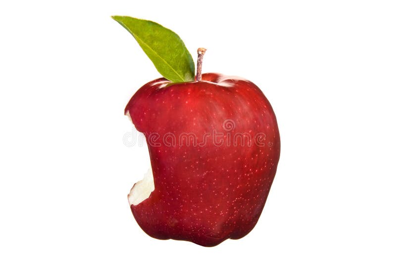 Le Dessus De La Pomme Rouge Image stock - Image du délicieux, santé ...