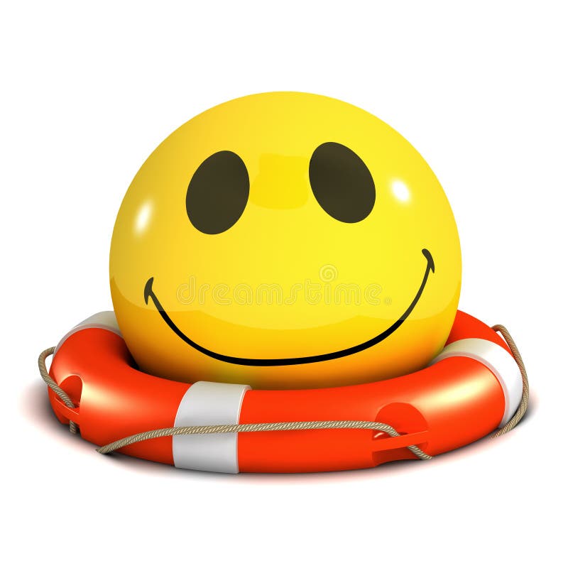 De Jaune Sauvetage Smiley Stock Illustrations, Vecteurs, & Clipart ...