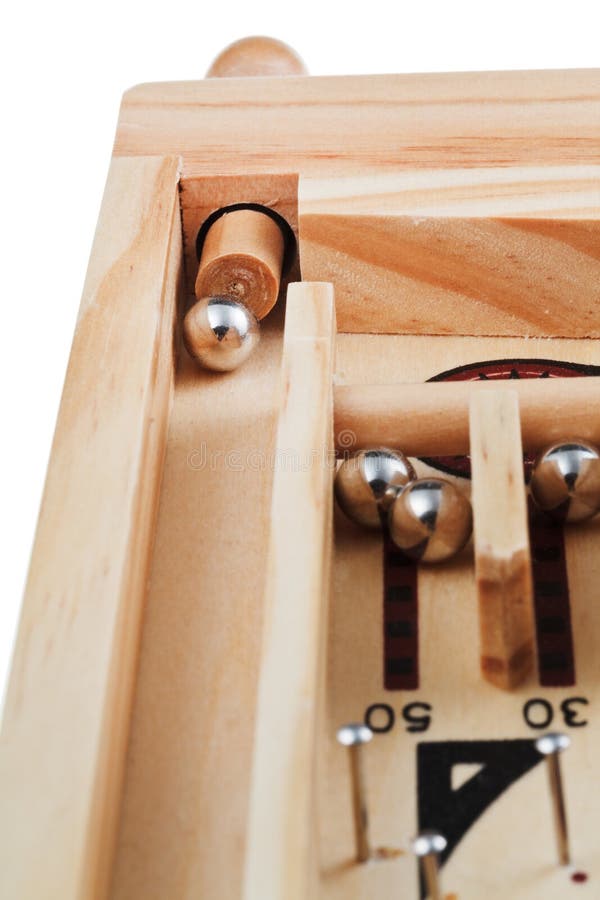 Détail De Jeu De Flipper De Table De Ressort Image stock - Image du ...