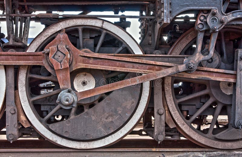 Détail de roue de train image stock. Image du roue, lecteur - 21953975