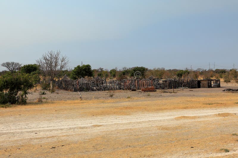 Dörfer Und Armut In Namibia Stockbild - Bild von leben, afrika: 132160815