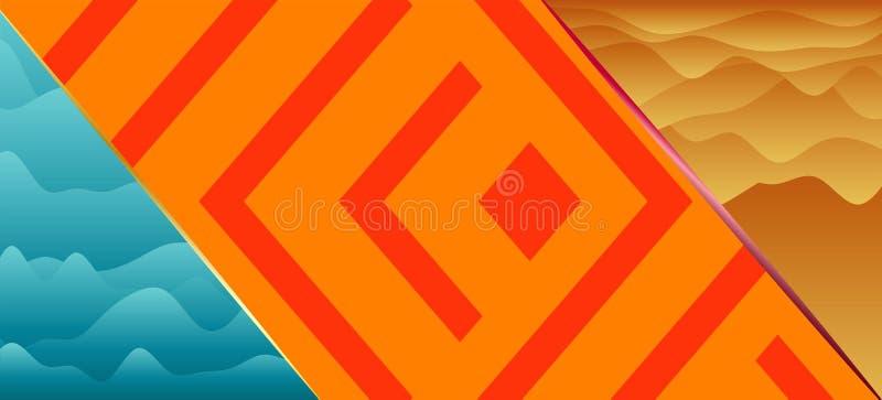 Abstract Collage with Stripes Background Texture and Colorful ...