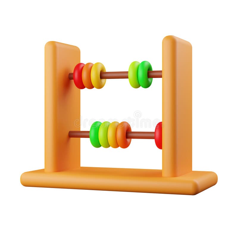 3d Abacus .arithmetic Game Learn Counting Number Concept. Finance ...