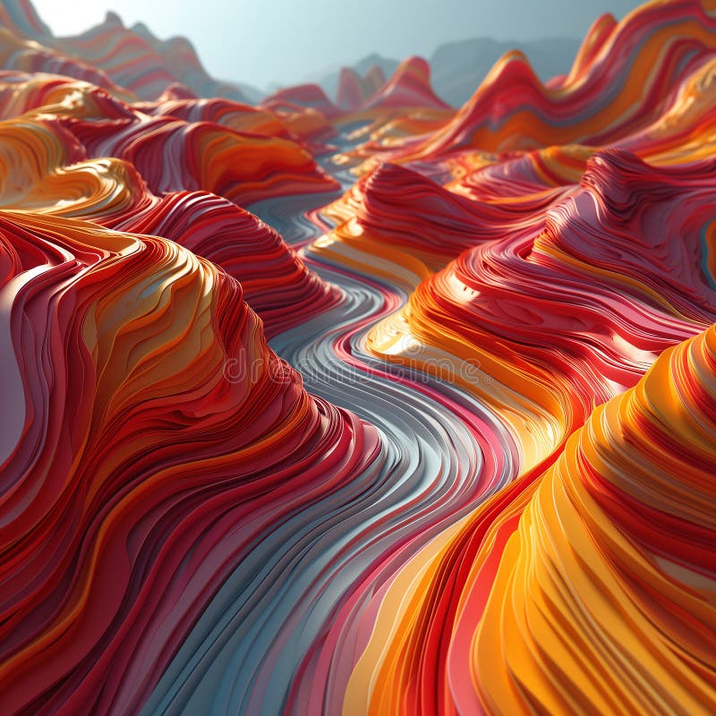 3d Abstrack Backround Geometry of a Plastic Shadow As a Line Stock ...