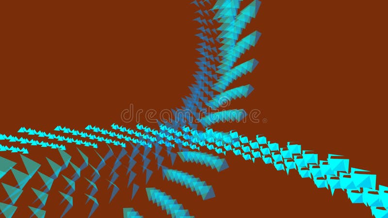 3D Animated Red Background with Visual Effects Stock Footage - Video of ...