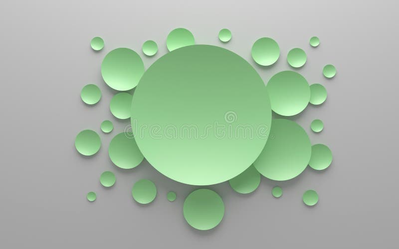 3D Abstract Background Composition Stock Illustration - Illustration of ...