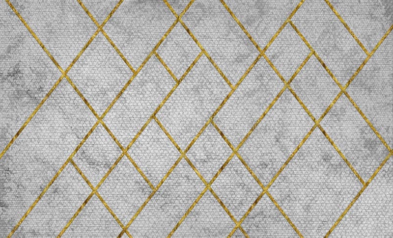 3d Abstract Background Decor. Modern Pattern Squares Wallpaper Stock ...