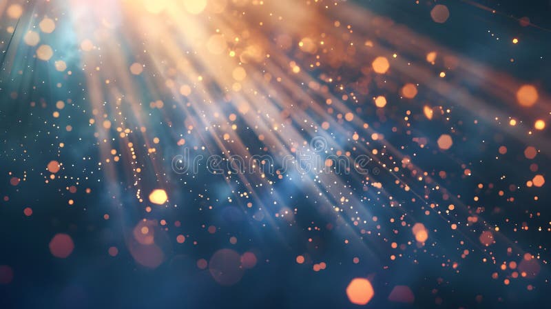 3D Abstract Background Featuring Rays of Light and Dynamic Elements ...