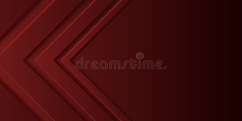 3D Abstract Background Red Arrowhead Triangle Stock Vector ...