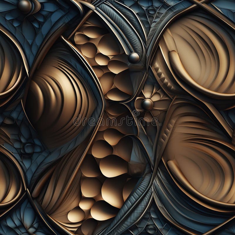 3D Abstract Background - Tileable Seamless Texture. Ai Generated ...