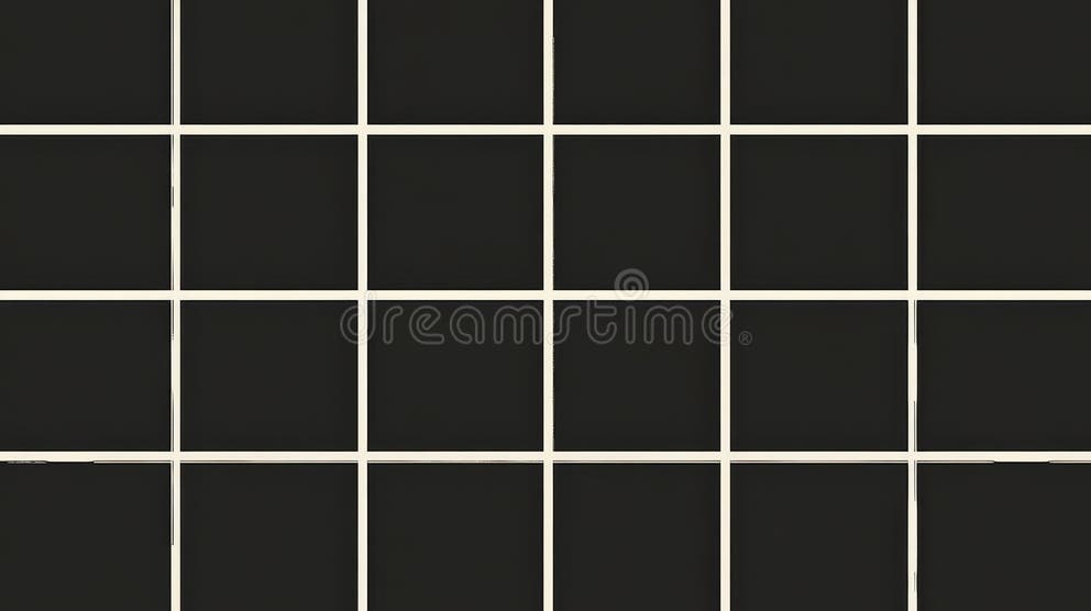 A 3D Abstract Black and White Grid Background with Mathematical ...