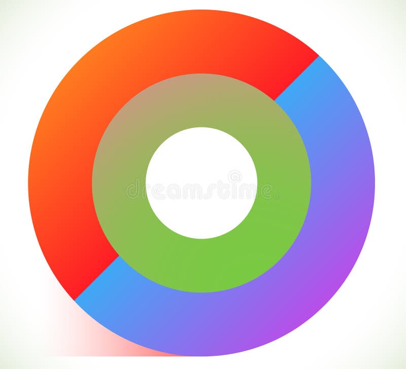 3d Abstract Circle Icon with Transparent Shadow. Circle Icon Stock ...
