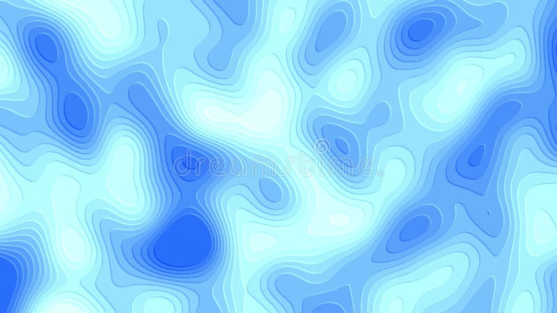 3D Abstract Digital Technology Animated Blue Light Particles Rain Hits ...