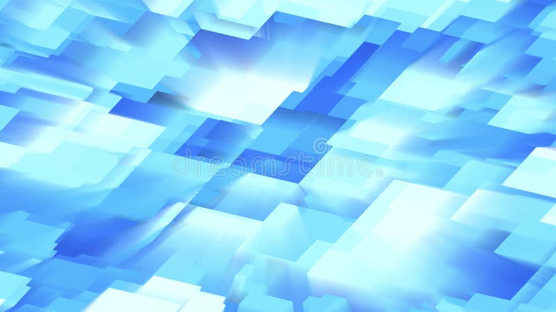 Animated Blue Abstract Point Background. Backdrop with Animation of ...