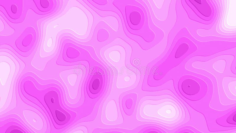 3D Abstract Digital Technology Animated Pink Light on Pink Background ...